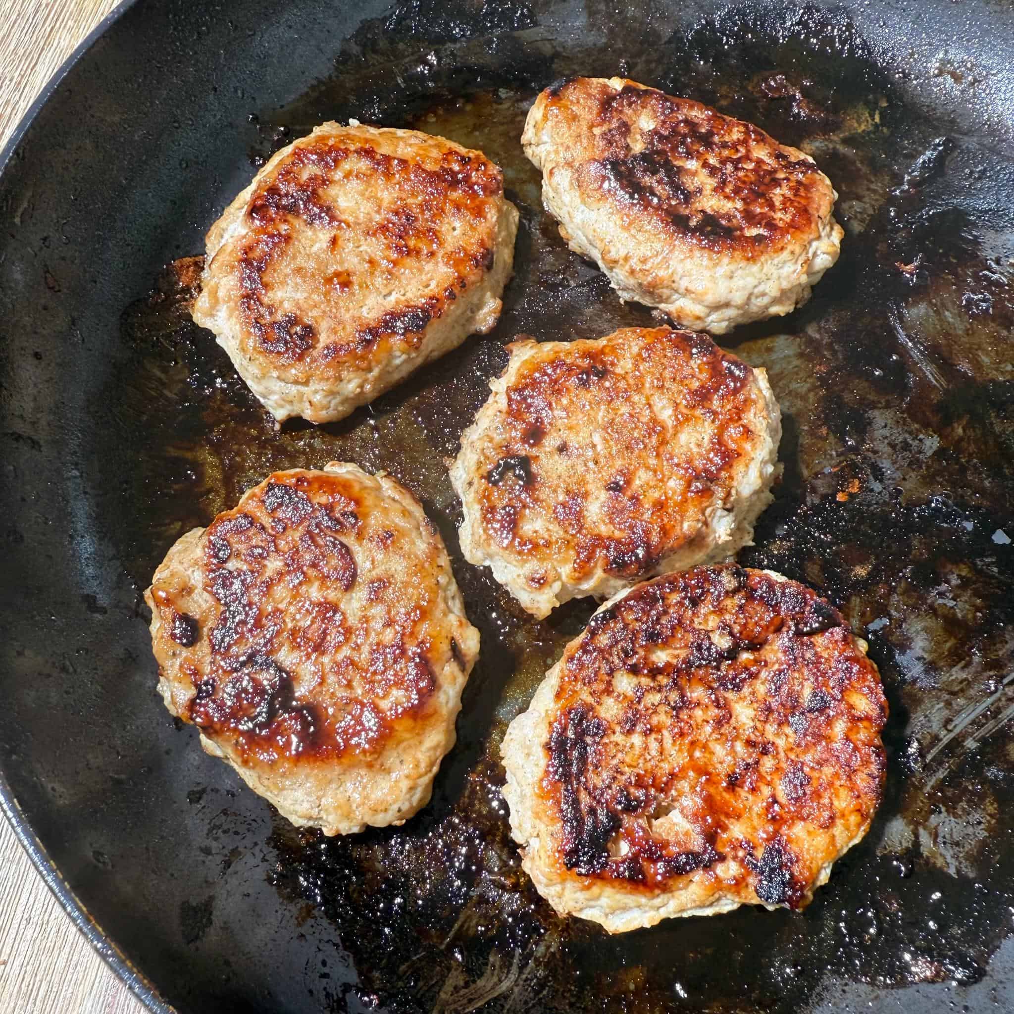 Chicken Maple Breakfast Sausages - Snacking Emily